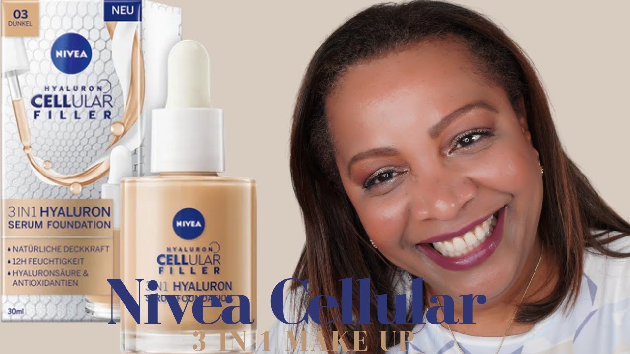 Nivea Cellular Filler 3 in 1 Hyaluron (Hyaluronic) Serum Foundation ...