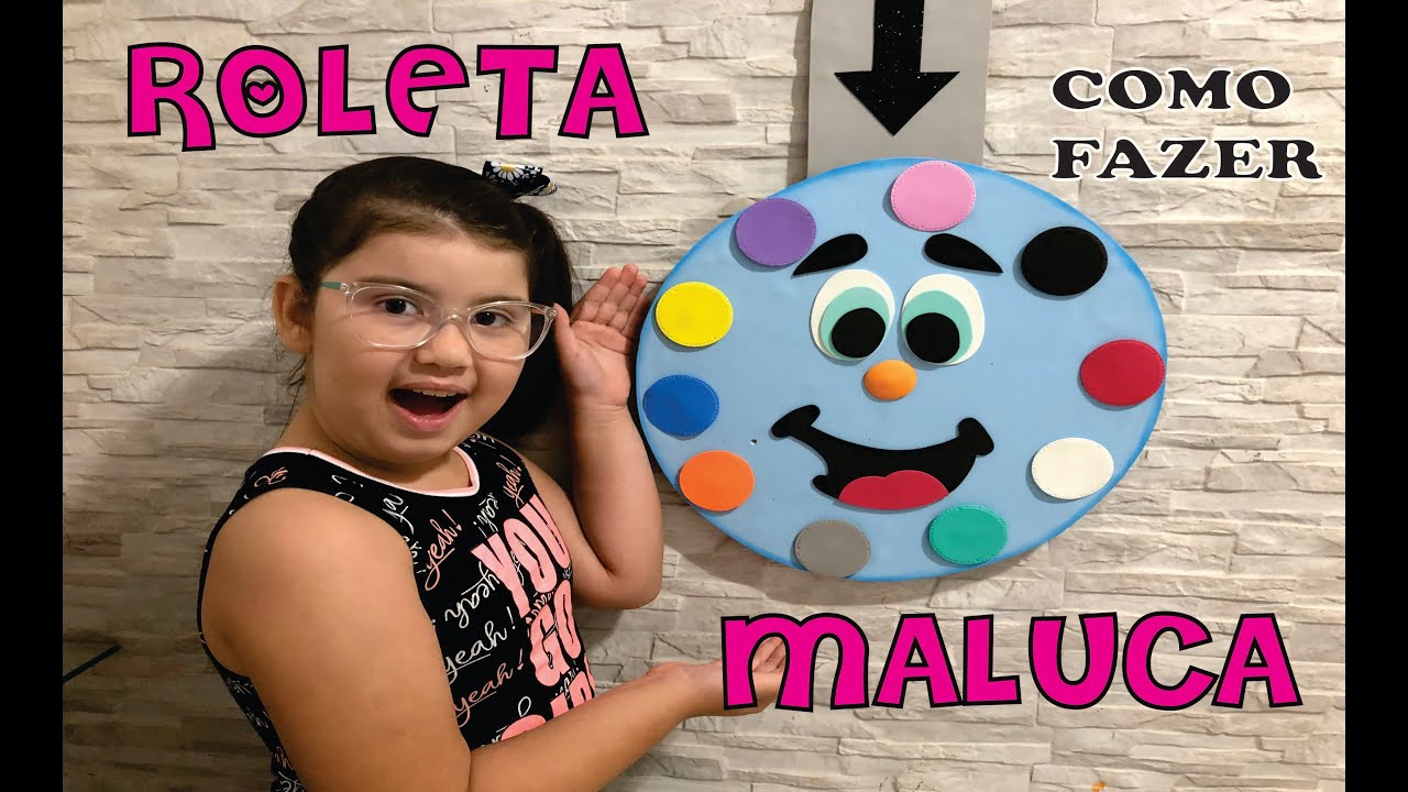 COMO FAZER UMA ROLETA SUPER FÁCIL - YouTube