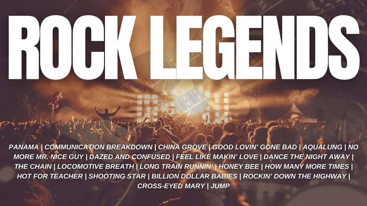 When the Guitars Ruled the World 🎸 Classic Rock Legends Mix - YouTube