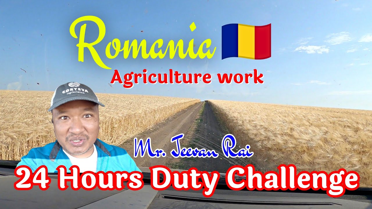 Romania 🇷🇴 || 24 Hours Duty Challenge || Agriculture work 2023 || Mr ...