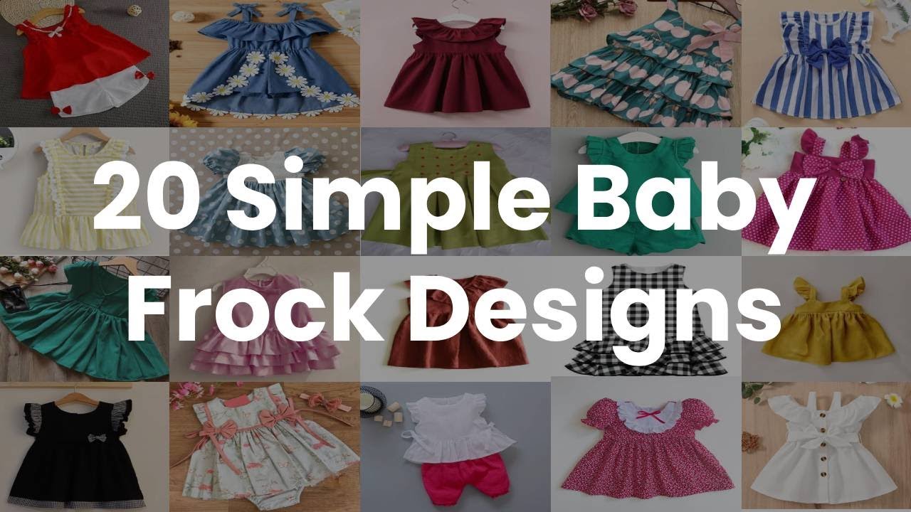 20 Simple Baby Frock Designs, Female Frock Designs, Latest Designs Of ...