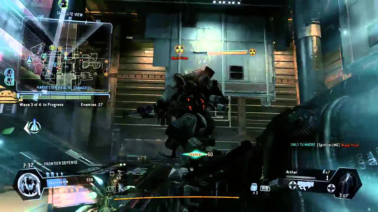 Titanfall - Frontier Defense Gameplay - Relic - YouTube