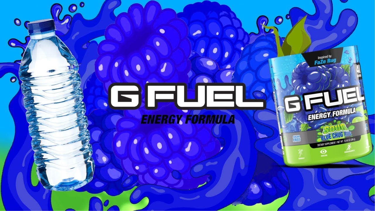 Gfuel Drink In Bottle
