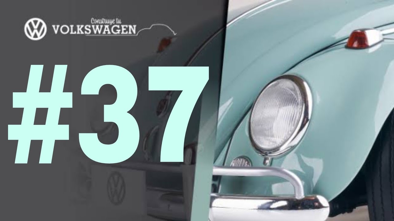 VW Sedan- construye tu volkswagen escala 1/8 salvat -fascículo 37 ...