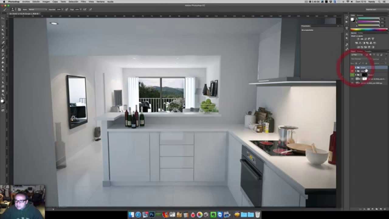 3ds max - Photoshop y Vray Elements - YouTube