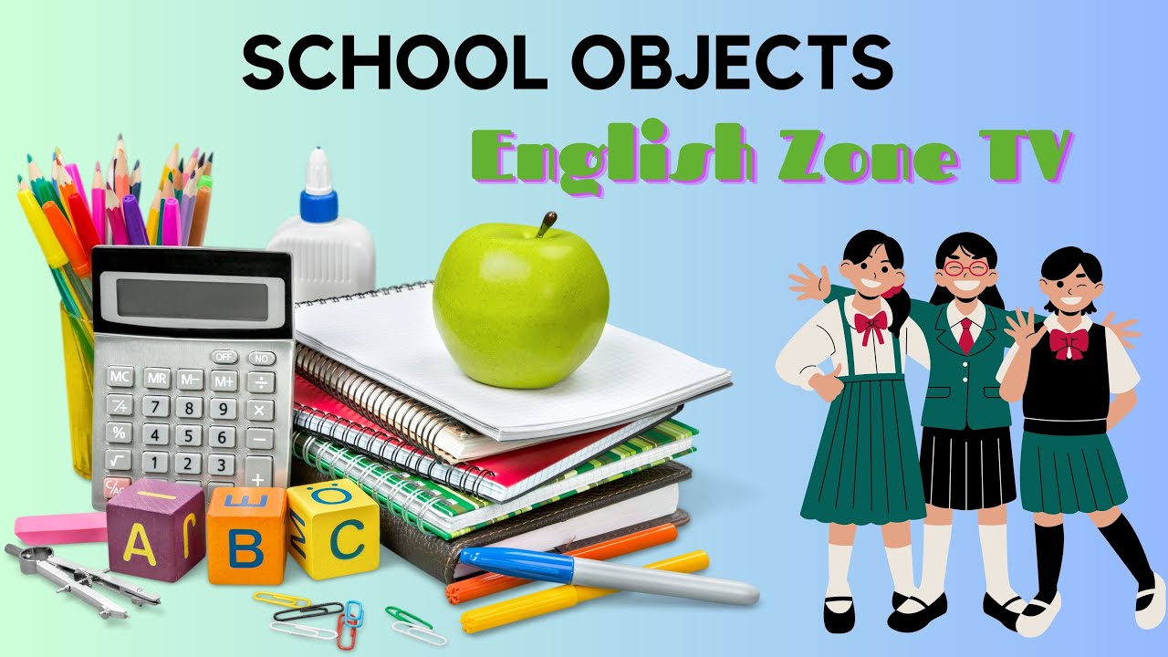 SERIES #2 - School Objects - Part 2 - YouTube