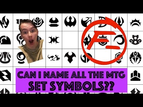 Mtg Set Symbols