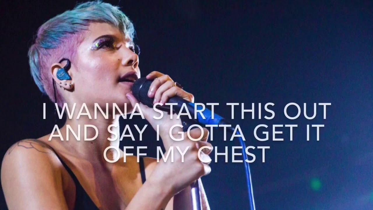 Halsey - You Should Be Sad (Lyric Video) - YouTube