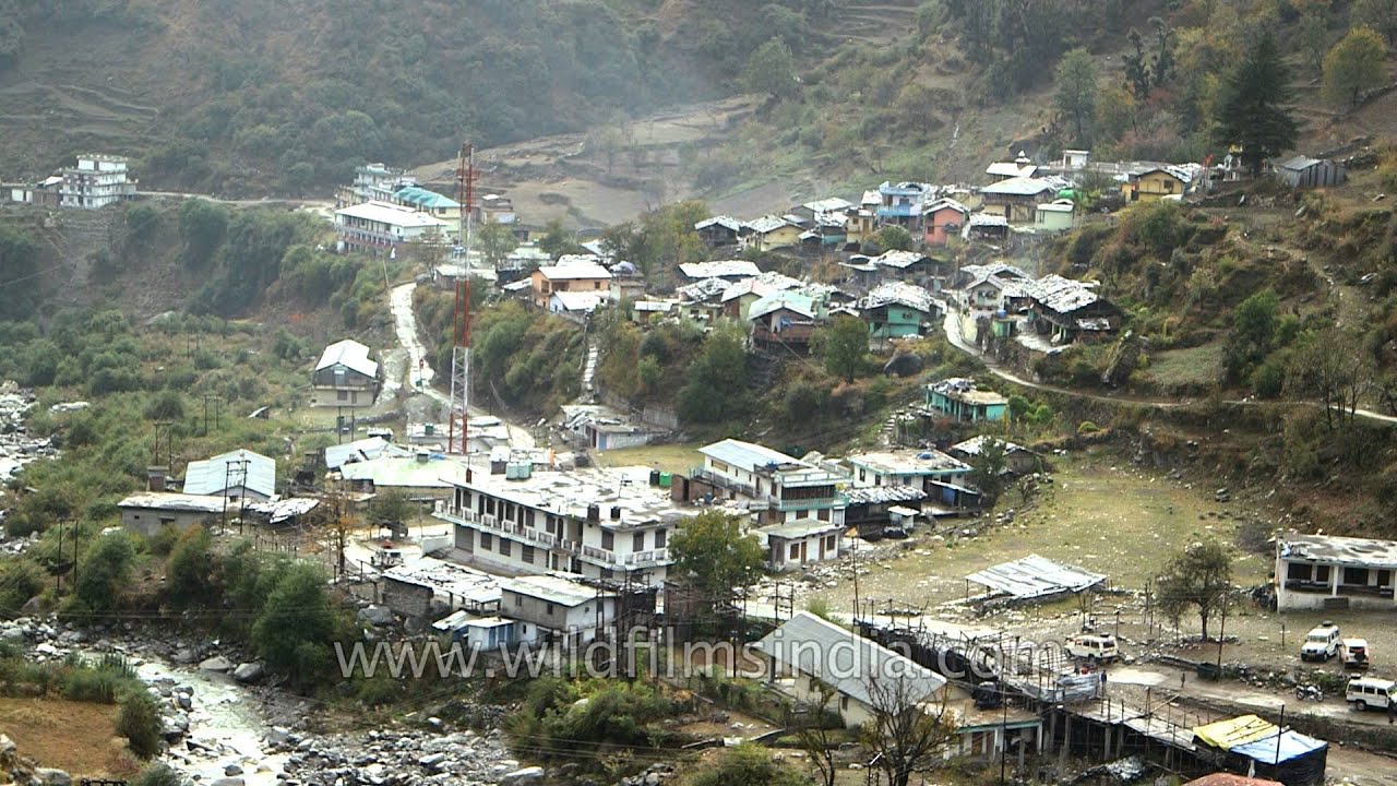 Panoramic view of Garhwal hills on way to Yamunotri - YouTube