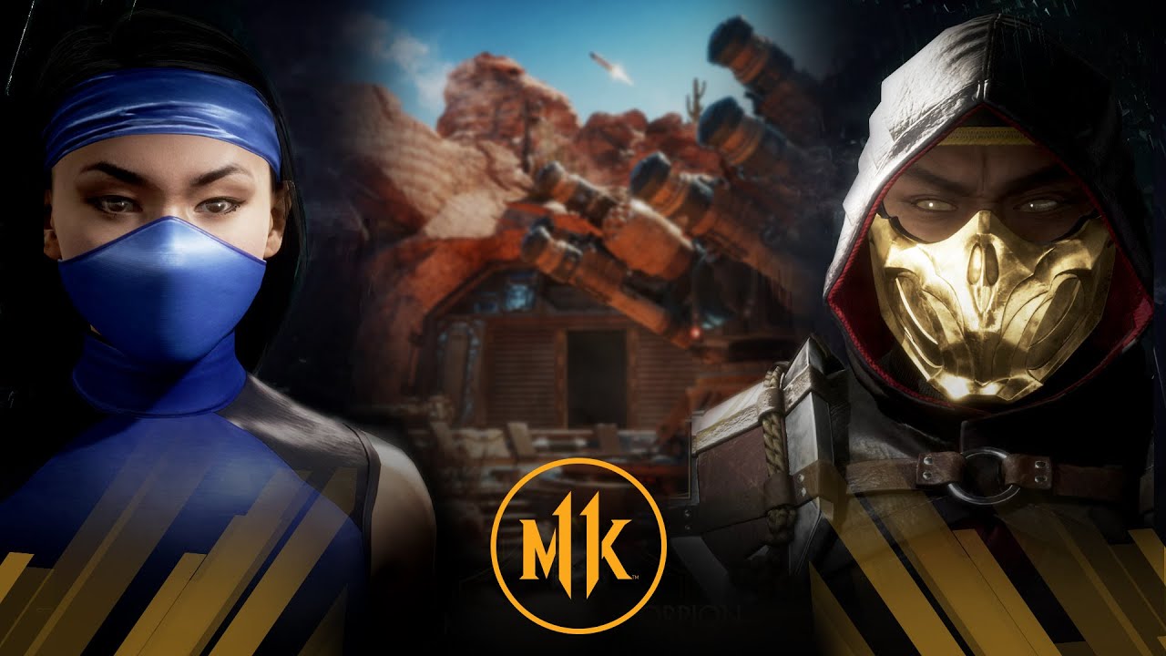Mortal Kombat Kitana And Scorpion