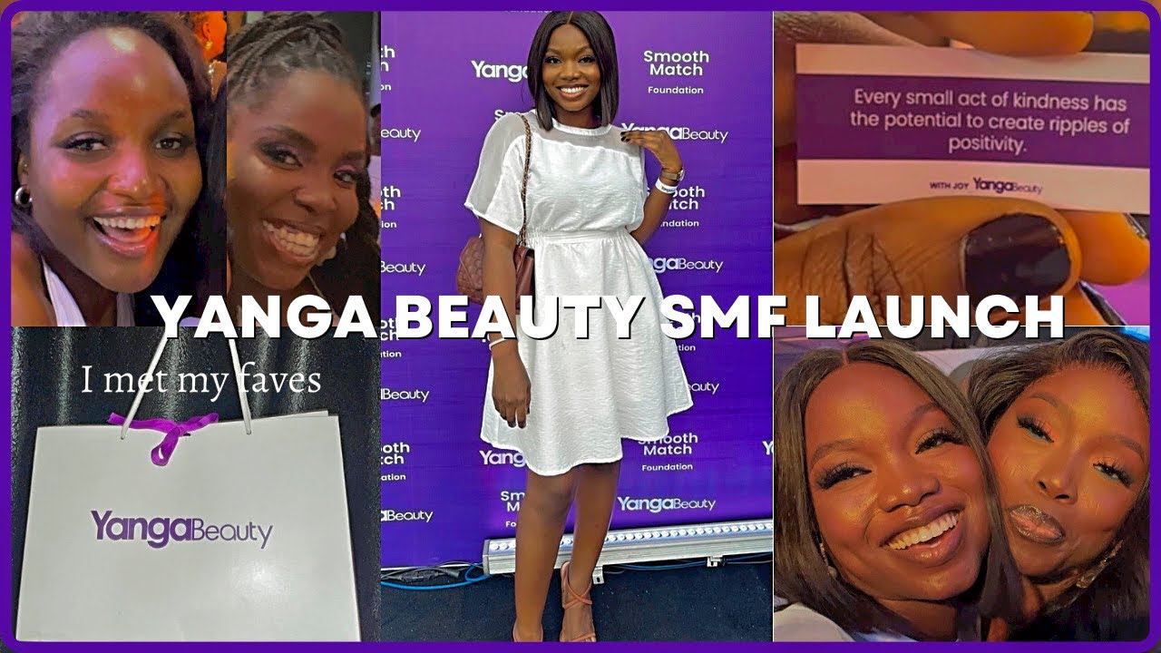 I MET LAYEFA BEAUTY, KAMSI & LYDIA STANLEY | YANGA BEAUTY SMF LAUNCH PARTY - YouTube