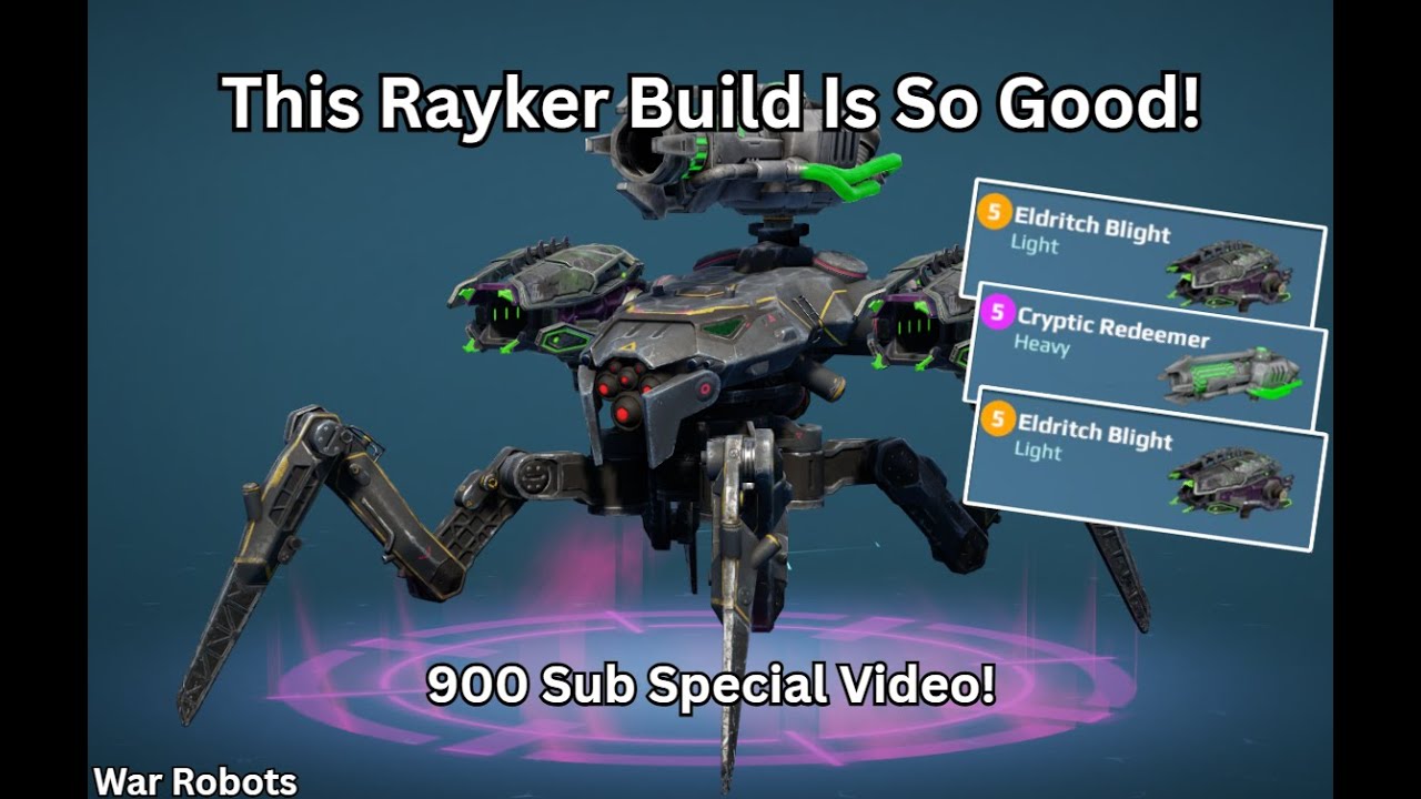 This Rayker Build Is So Good! | WR (900 Sub Special Video) - YouTube