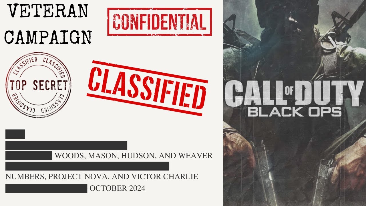 Call of Duty: Black Ops | Veteran Campaign Playthrough [Missions 7-9 ...