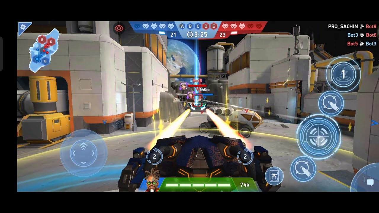 My BRICK HOUSE Game Play (Mech Arena) - YouTube