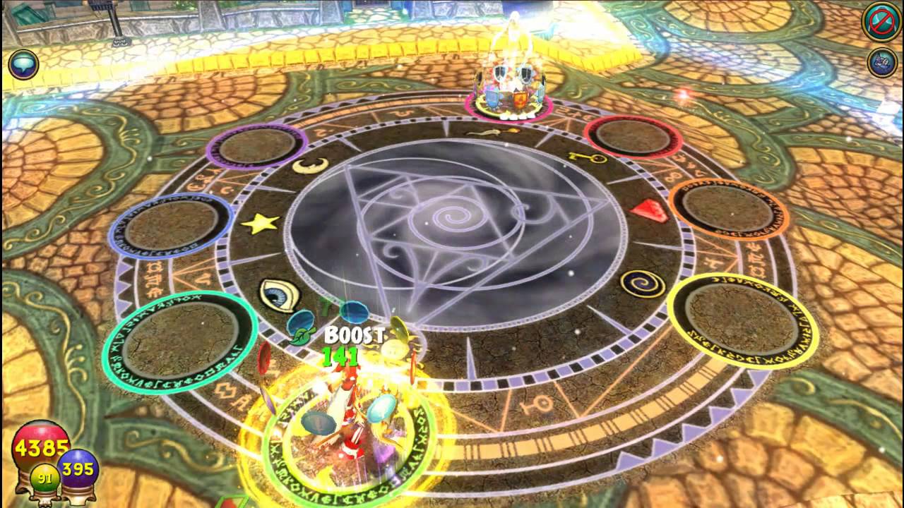 Wizard101: New King Artorius Spell- Ice - YouTube