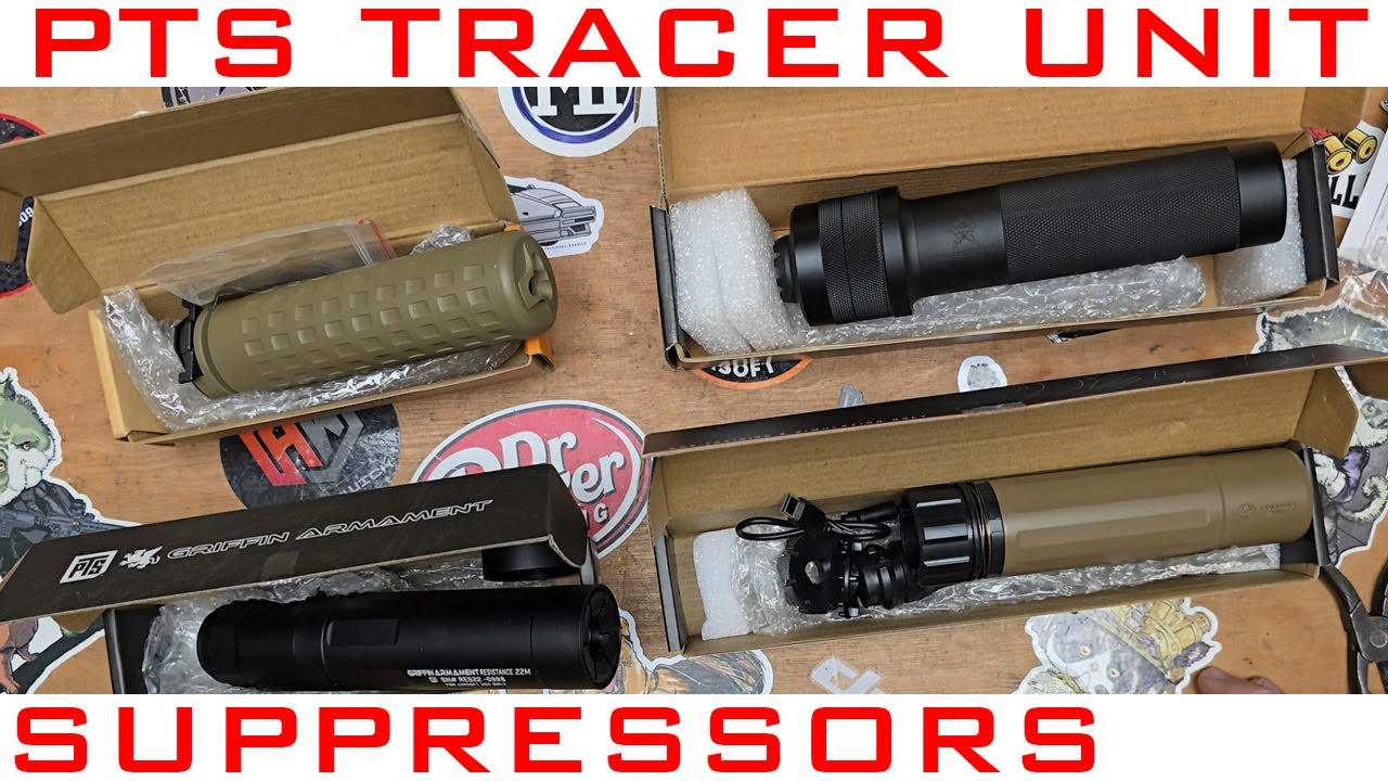 PTS Airsoft Tracer Units - Unboxing - YouTube