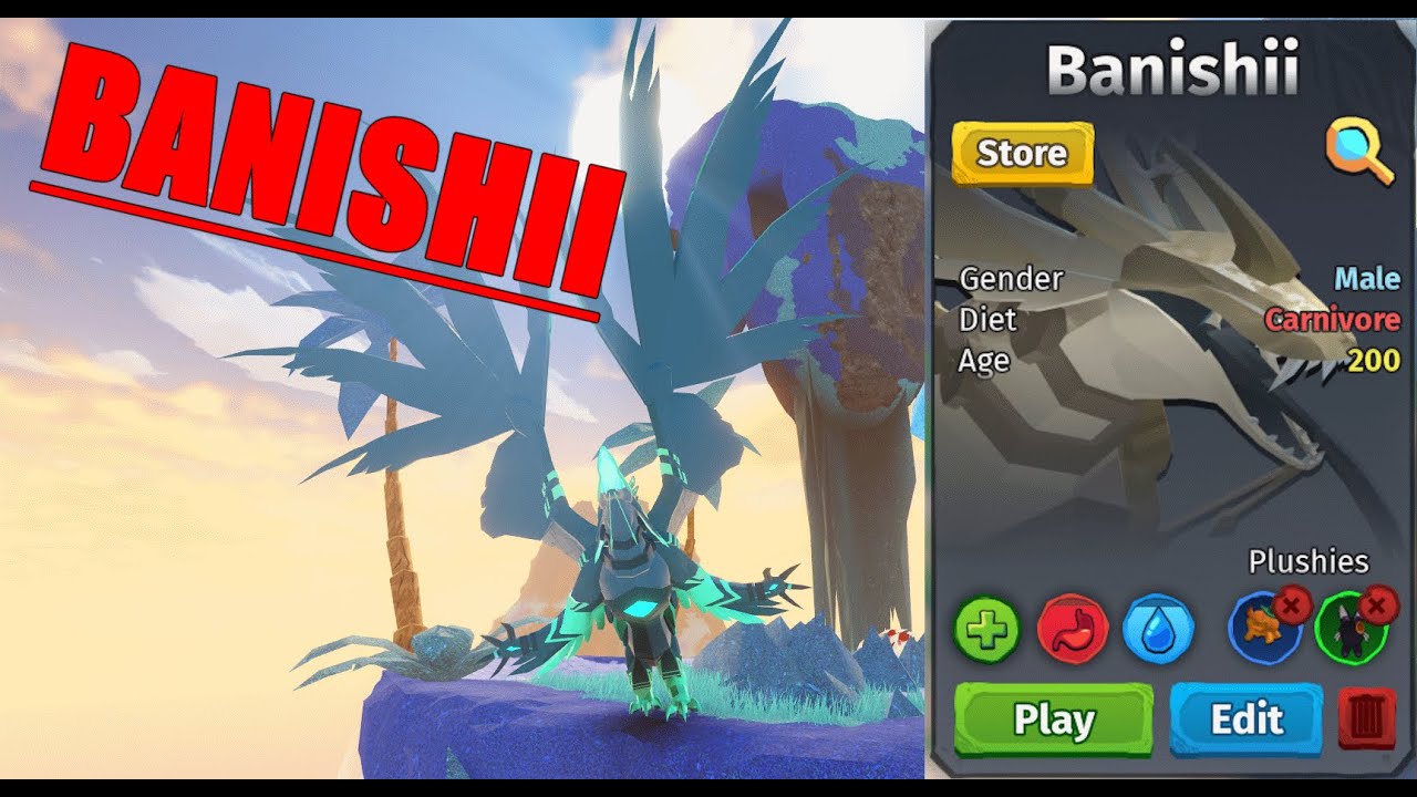 Kosing with the Poison Dragon, Banishii | Creatures of Sonaria - YouTube