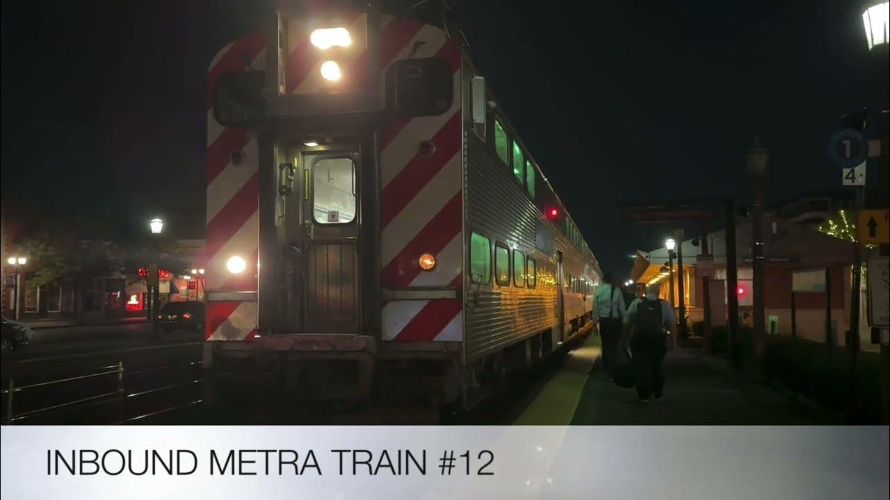 The Complete Metra Morning Rush Hour At Elmhurst On September 12, 2024 - YouTube