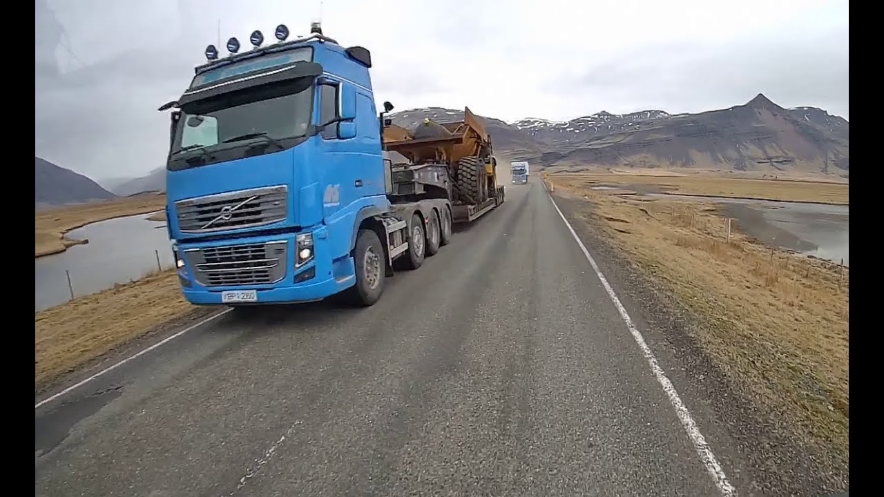 Trukkar og rútur #66 - Trucks in Iceland #66----Eastfjords in Iceland ...