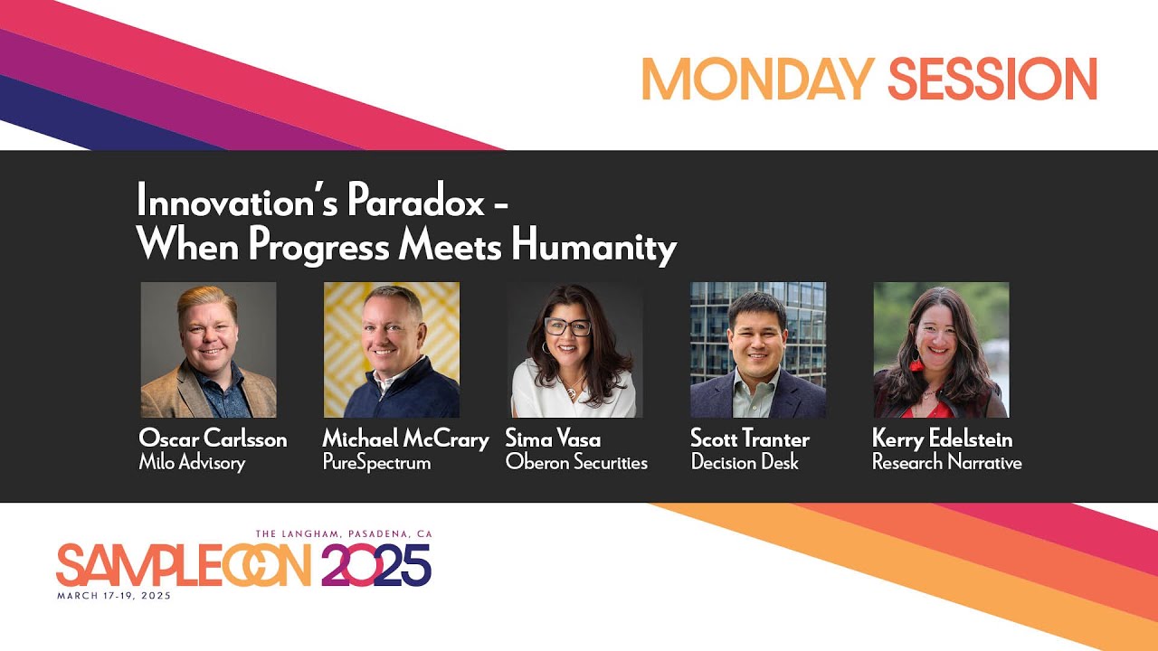 SampleCon 2025 | Innovation's Paradox: When Progress Meets Humanity - YouTube