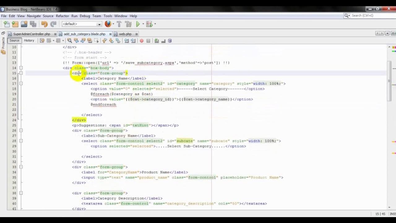 onChange event using jQuery and Ajax P1 - YouTube