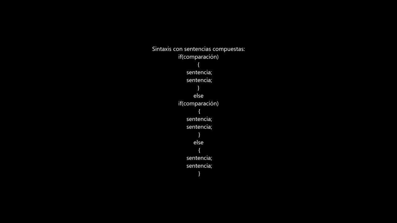 SENTENCIA IF ANIDADOS | C++ - YouTube