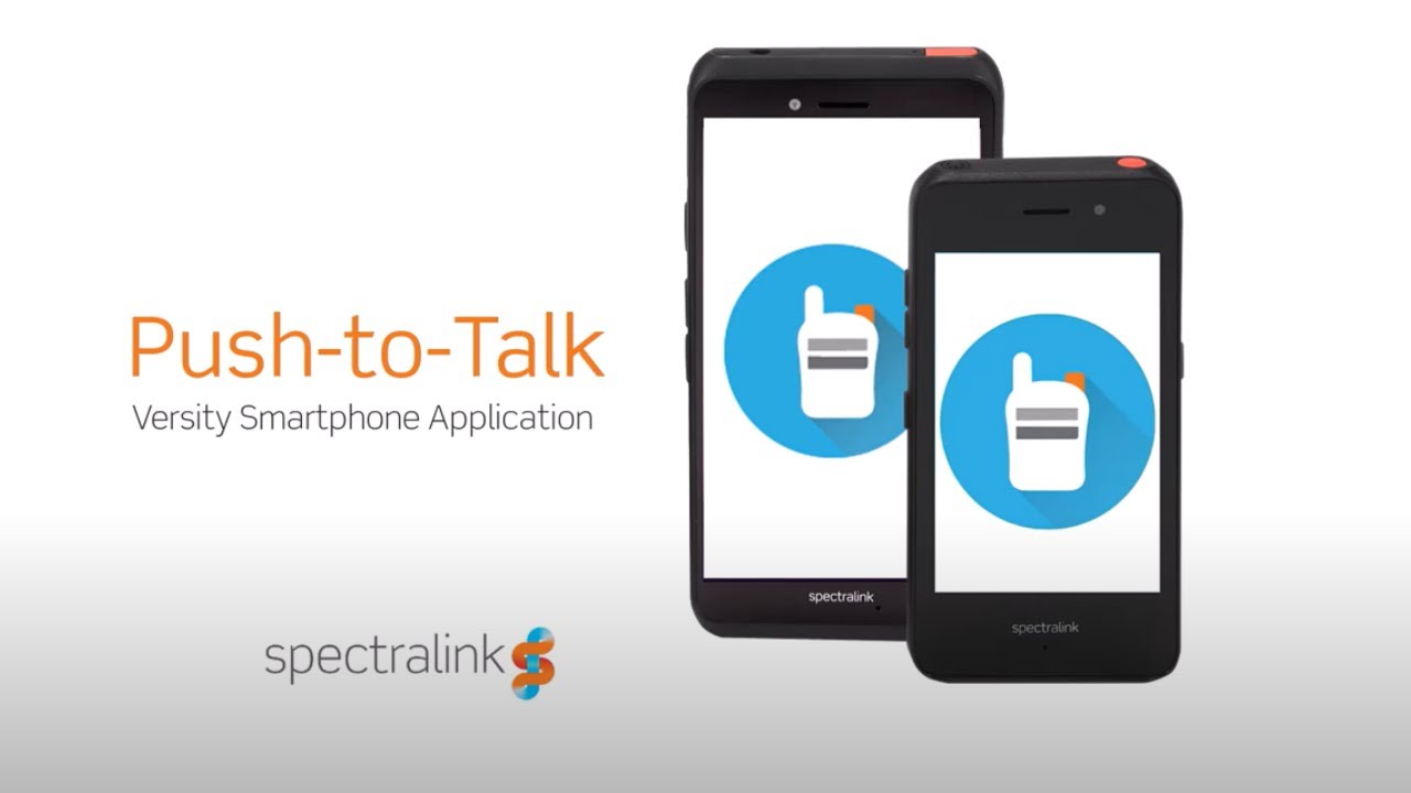 Spectralink Versity Push-to-Talk Application - YouTube