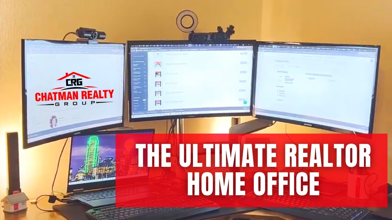 The Ultimate Realtor's Home Office | Home Office Design and Setup - YouTube