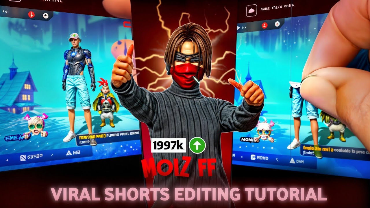 💥 1 VIRAL AI SHORTS EDITING TUTORIAL🔥 FREE FIRE EDITING TUTORIAL like ...