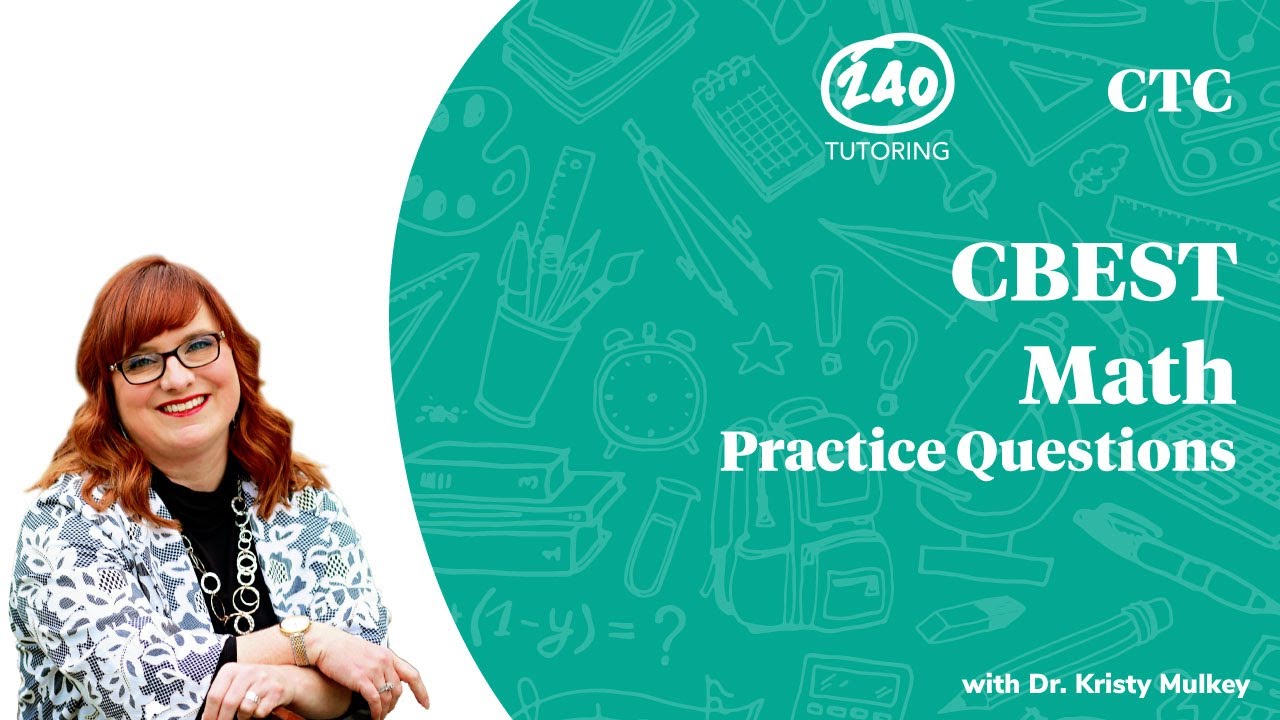 CBEST Math Practice Questions 2020 Video 1 YouTube CBEST Math Practice Questions 2020 Video 1 YouTube
