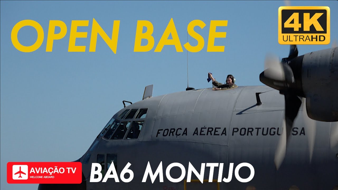 Bases Abertas 2024 • BA6 Montijo • Força Aérea Portuguesa (PT 1) - YouTube