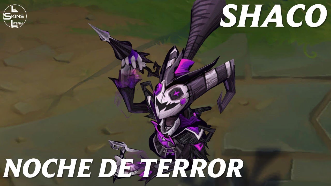 Shaco Noche de Terror - Previsualización | League of Legends - YouTube