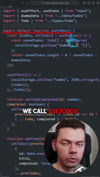 Separate Logic From Ui In React Hooks 💡 Reactjs Reactdeveloper Frontend Frontenddeveloper 