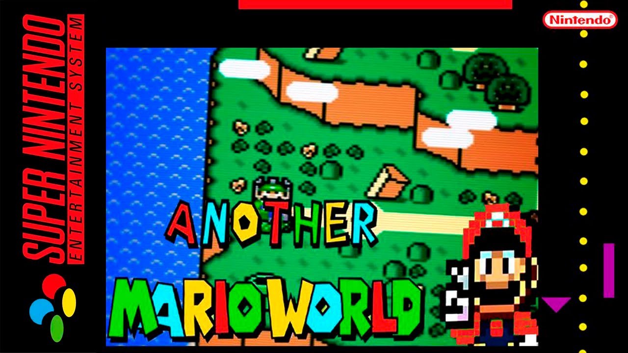Another Mario World 2 Players 100% Super Nintendo SUPER MARIO WORLD ...