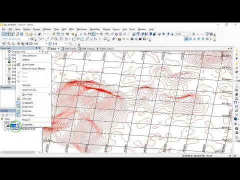 Micromine 11 Tutorial pemula Input Titik topografi DTM desain PIT - YouTube