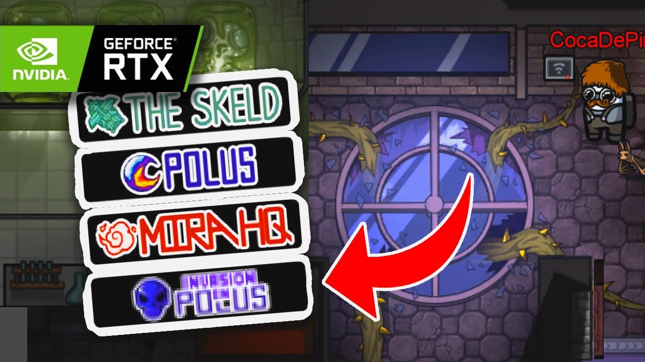 Cómo jugar el MAPA OCULTO de AMONG US [POLUS RTX] (DISPONIBLE YA ...