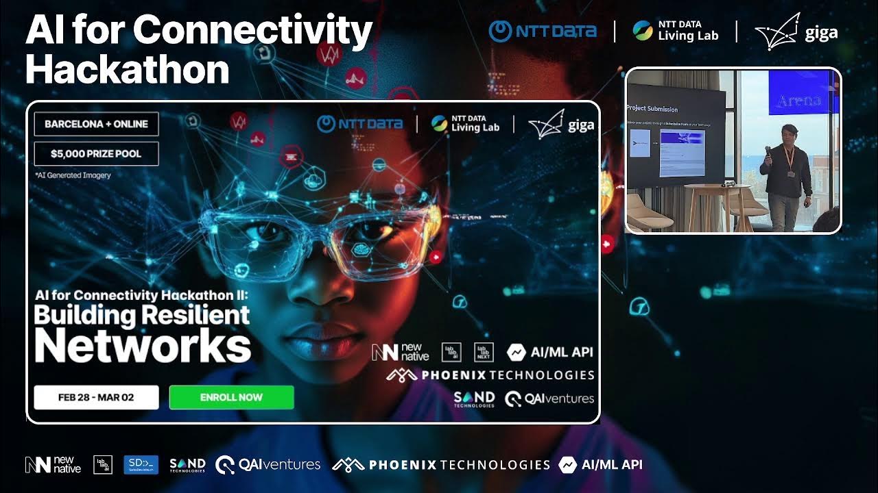 [Kick-Off Stream] AI for Connectivity Hackathon II: Building Resilient Networks - Kick Off ...
