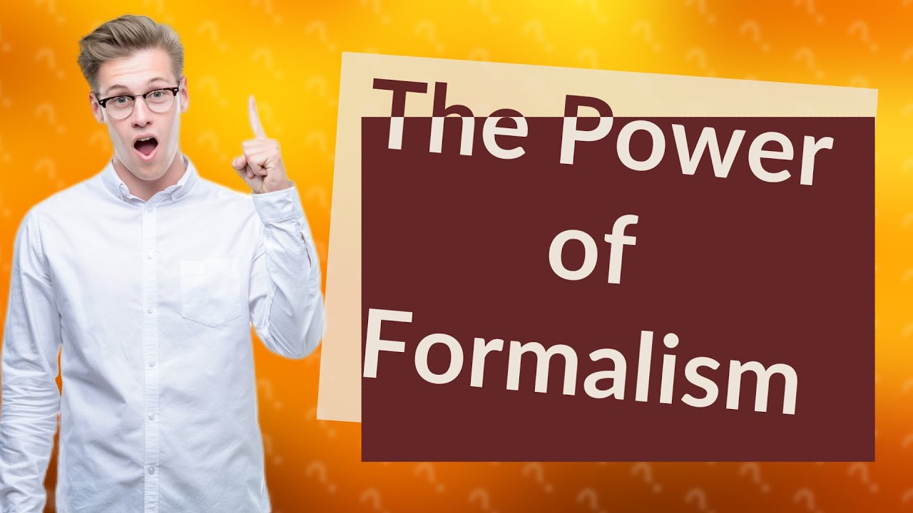 How Does Formalism Influence Literary Criticism and Theory? - YouTube