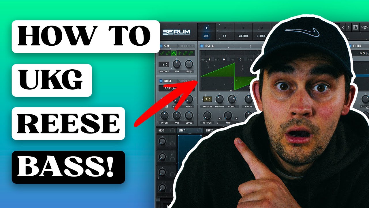 UKG Reese Bass like Shift K4Y / Soulecta | Serum tutorial - YouTube