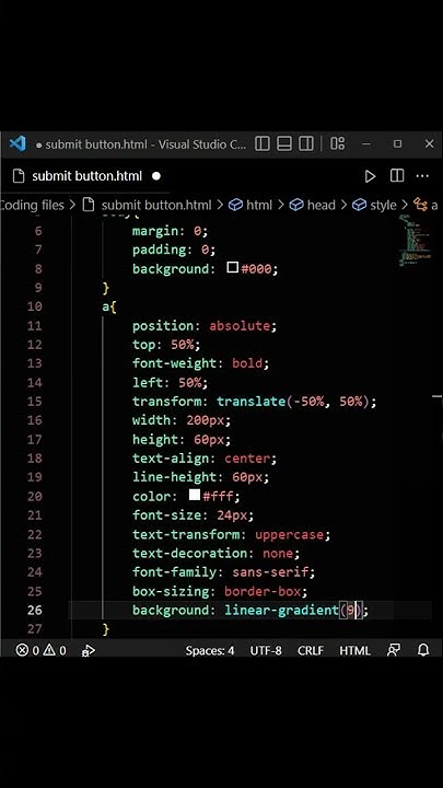 Animated Button With Pure Css Html Css Shorts Python Mktechnologygyan Youtube
