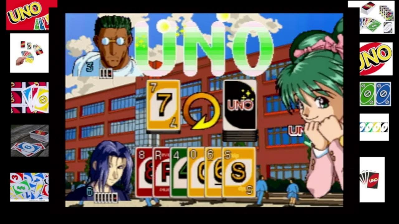 Uno DX 3 Player 1 Round Game - YouTube