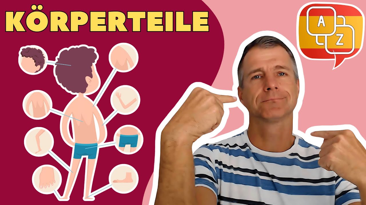 🇪🇦 Die Körperteile auf Spanisch | Spanische Vokabeln Lernen | Marcus ...