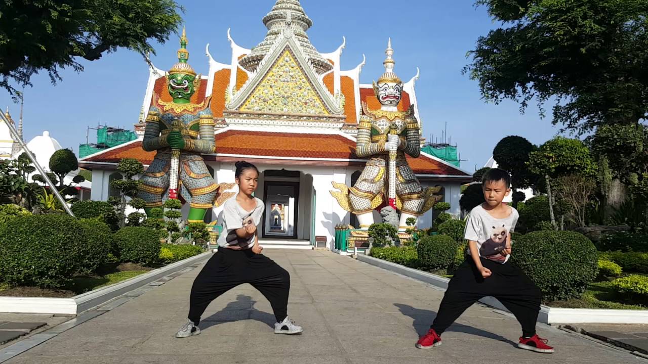 Asniey and Tyler Yang Kung Fu - YouTube