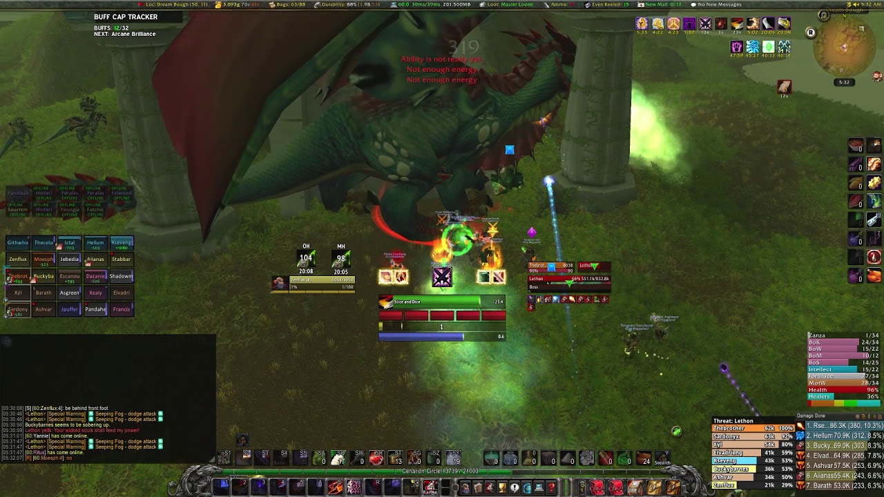 World Boss Lethon Kill 2020 07 15 - YouTube