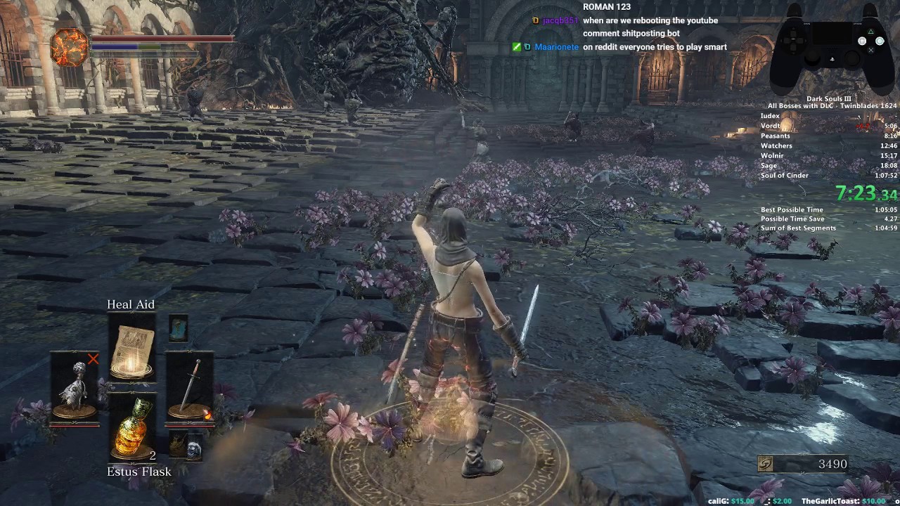 DS3 All Bosses Speedrun in 1:07:16 (Former Record) - YouTube