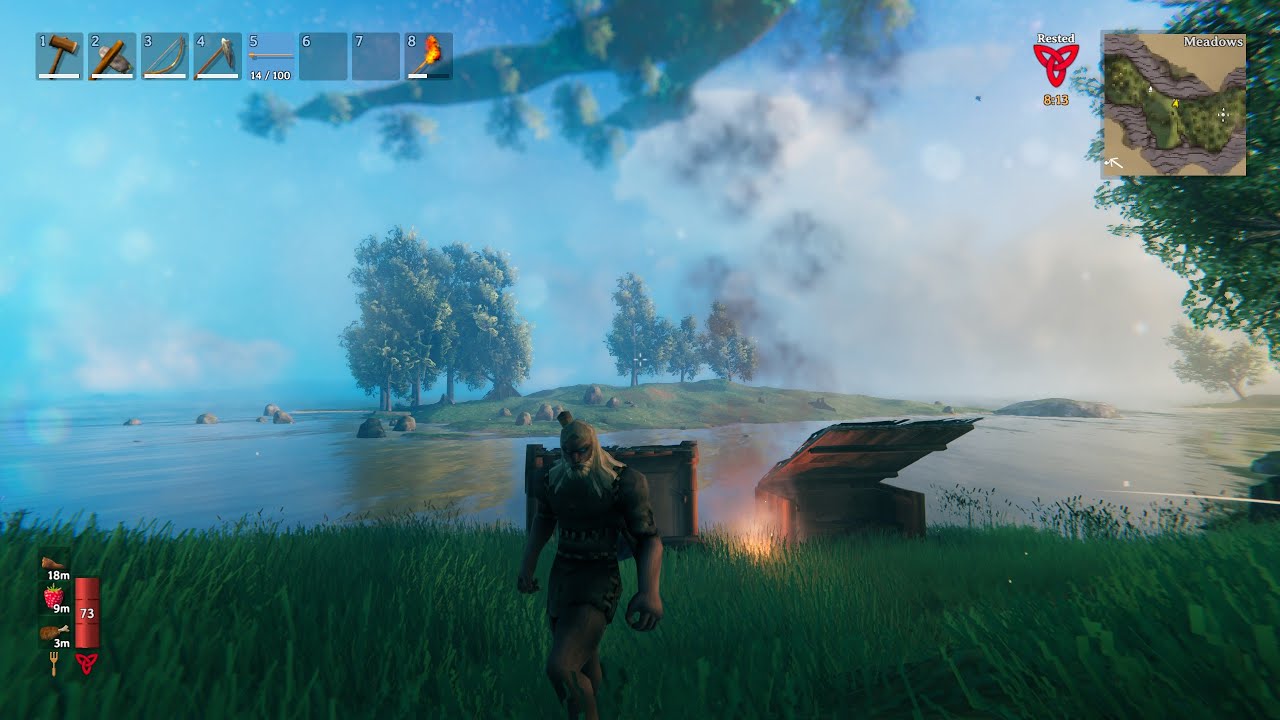 Valheim S1E2 | Mistlands update | Animal trophies / Bow / Hoe - YouTube