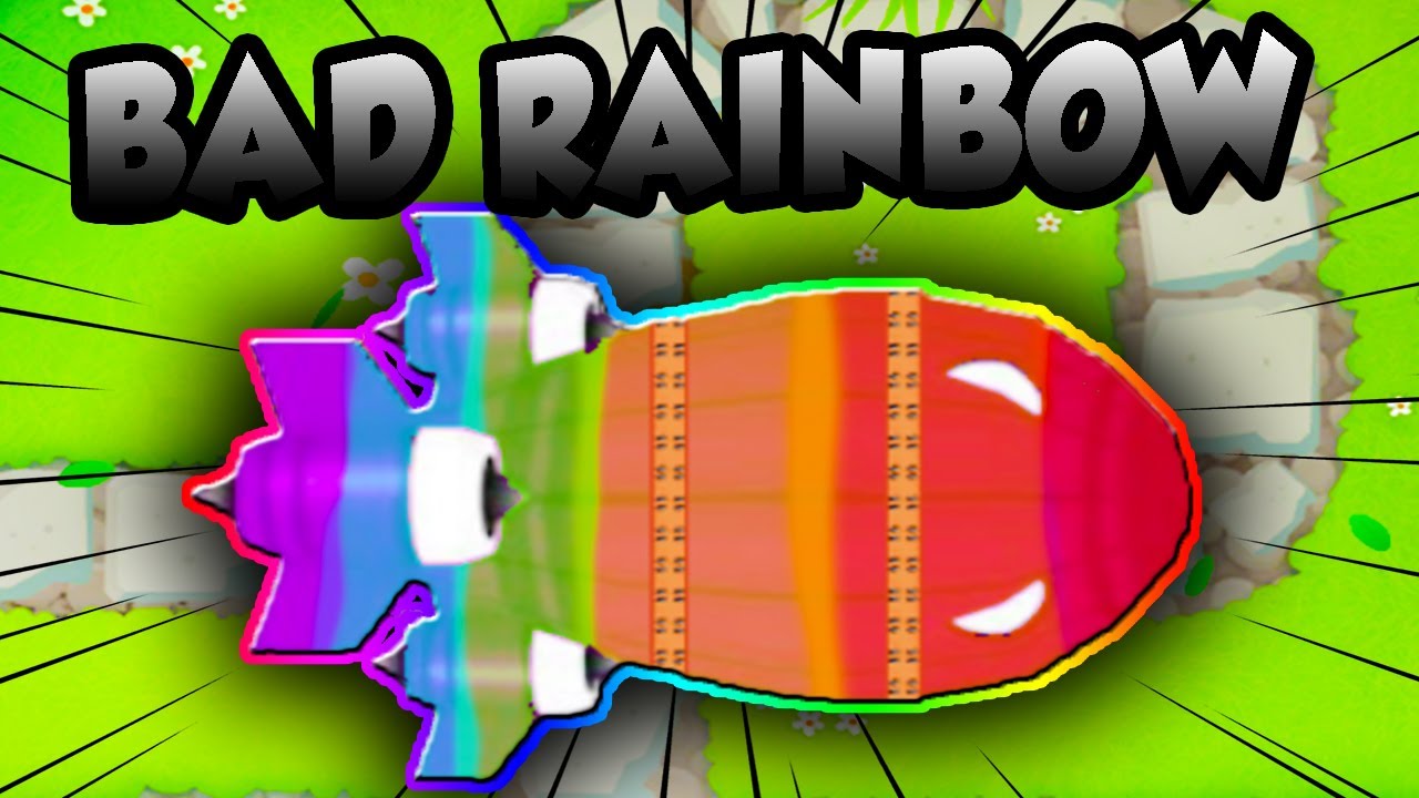 BAD DEVOROU OUTROS MOABS E EVOLUIU PARA O BAD RAINBOW NO BLOONS TD 6 ...