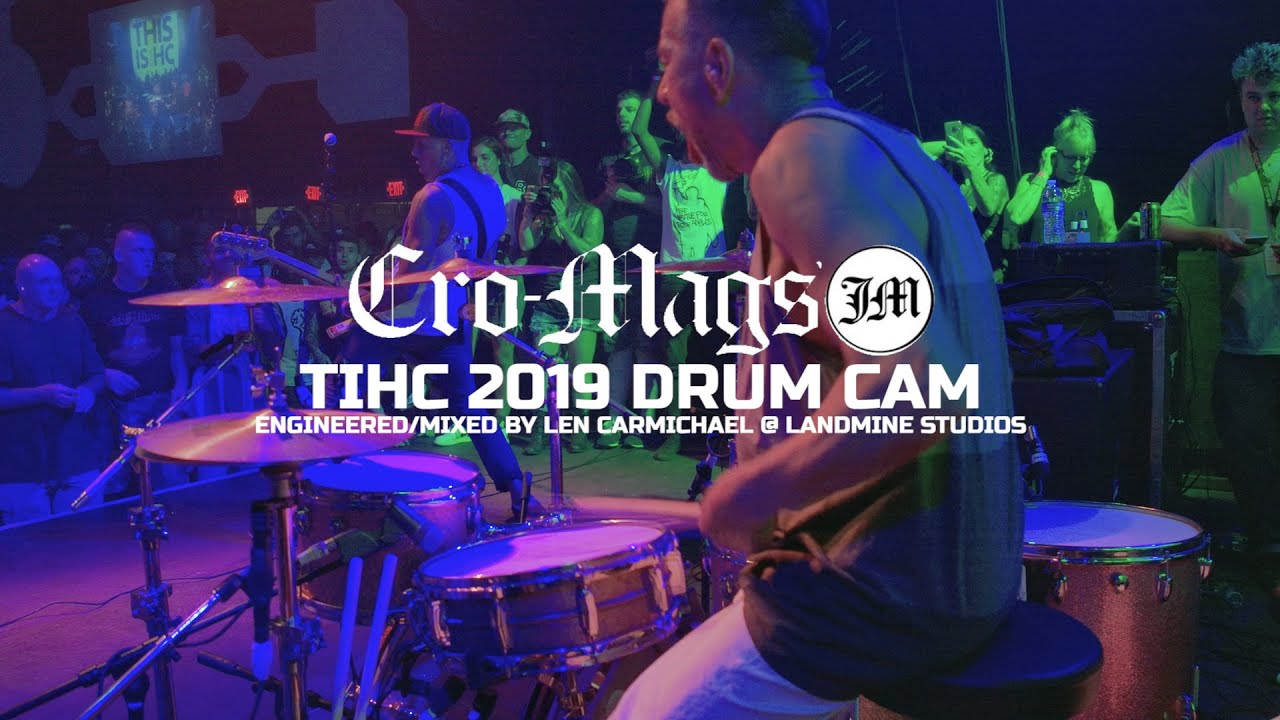 [hate5six-Drum Cam] Cro-Mags "JM" - July 28, 2019 (Trailer) - YouTube