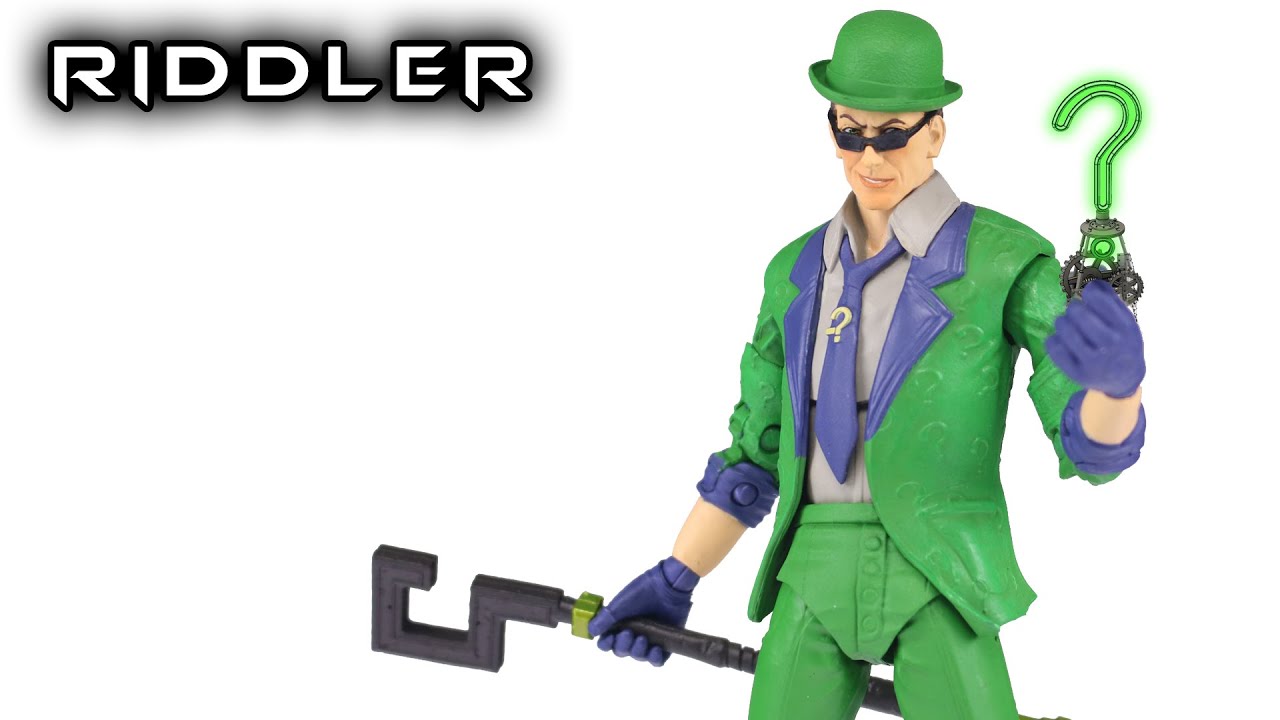 McFarlane Toys RIDDLER Batman: Arkham City DC Multiverse Action Figure ...