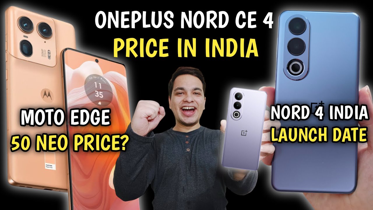 OnePlus Nord CE 4 5G Price in India | Moto Edge 50 Neo Price | OnePlus ...